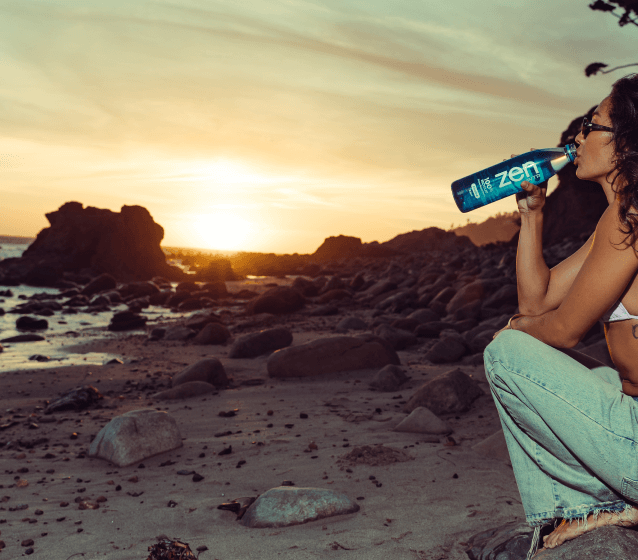 ZenWTR is the world's first beverage Certified PLASTIC NEGATIVE!